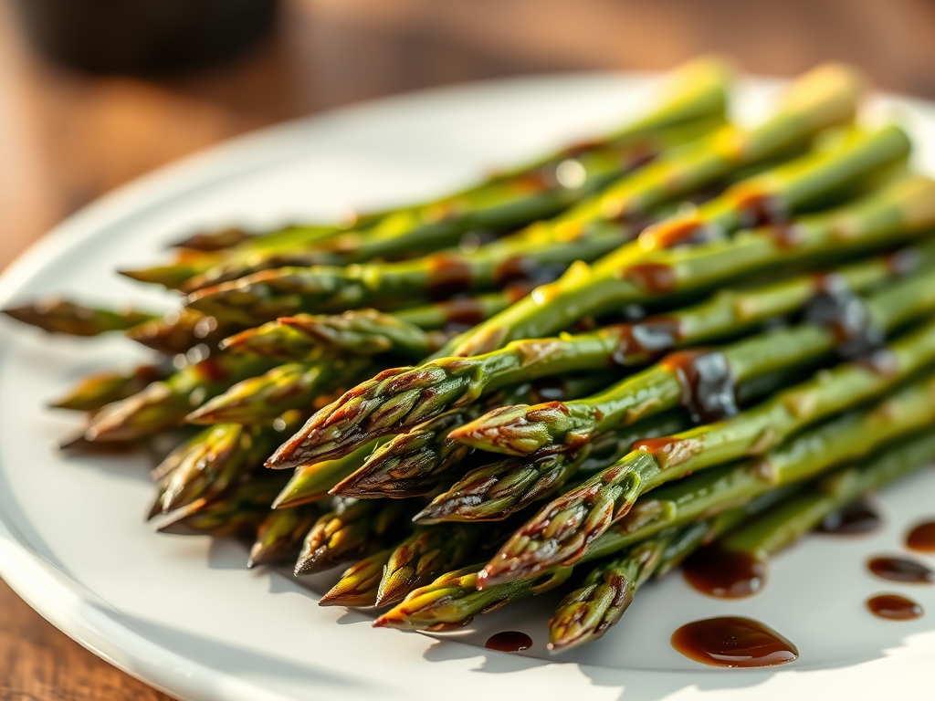 Balsamic Roasted Asparagus